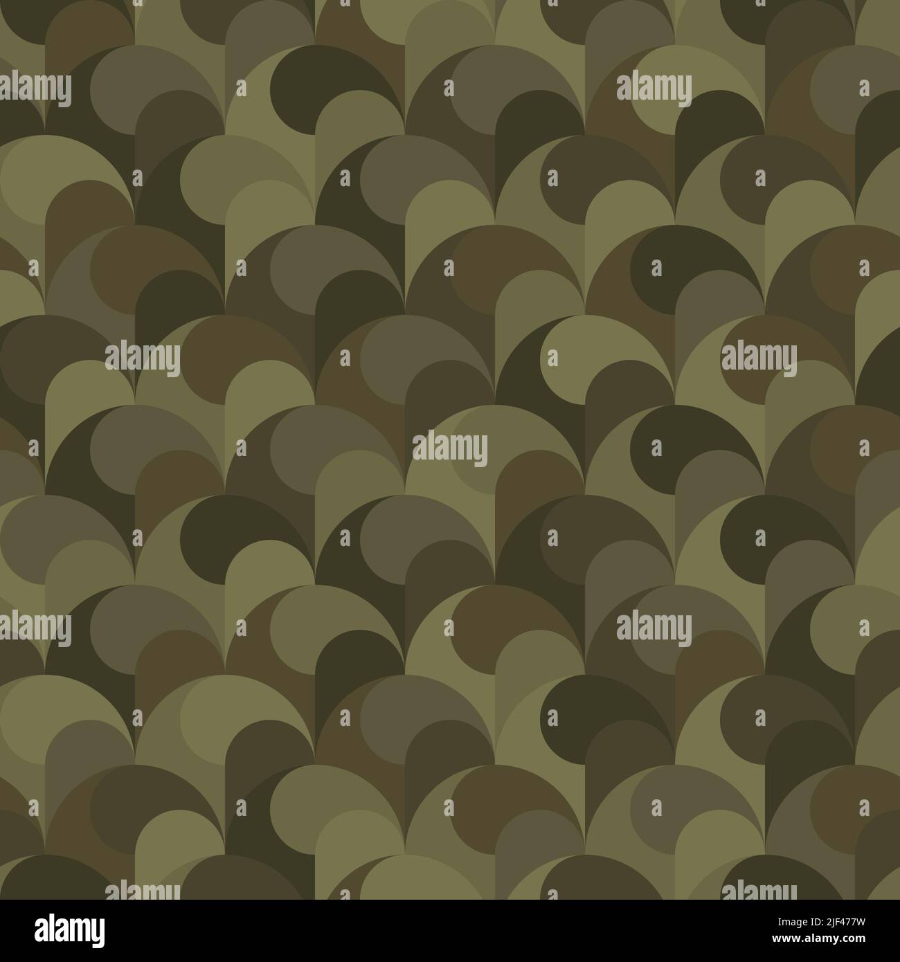 Abstract seamless pattern olive colored background vector illustration ...