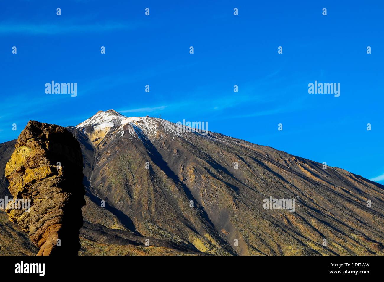 Desert Landscape in Volcan Teide National Park, Tenerife, Canary Island ...