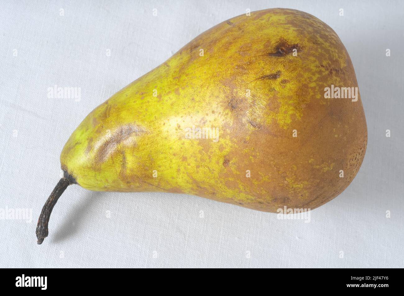 Very Ripe Healthy Pear on a White Background Stock Photo - Alamy