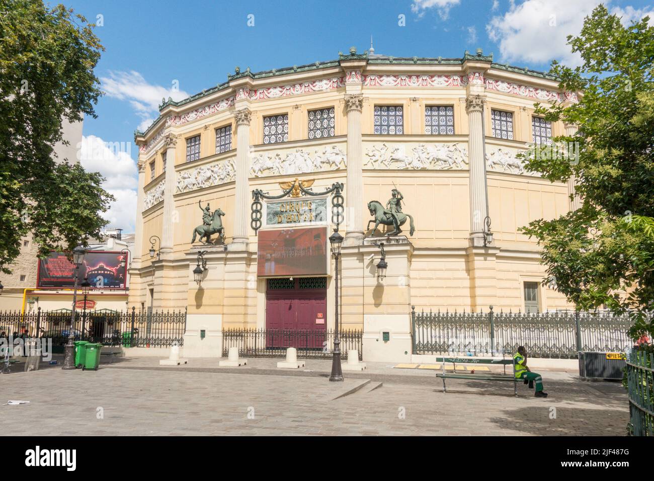 The Cirque d'Hiver, Circus building, theatre, circus, Paris, France ...