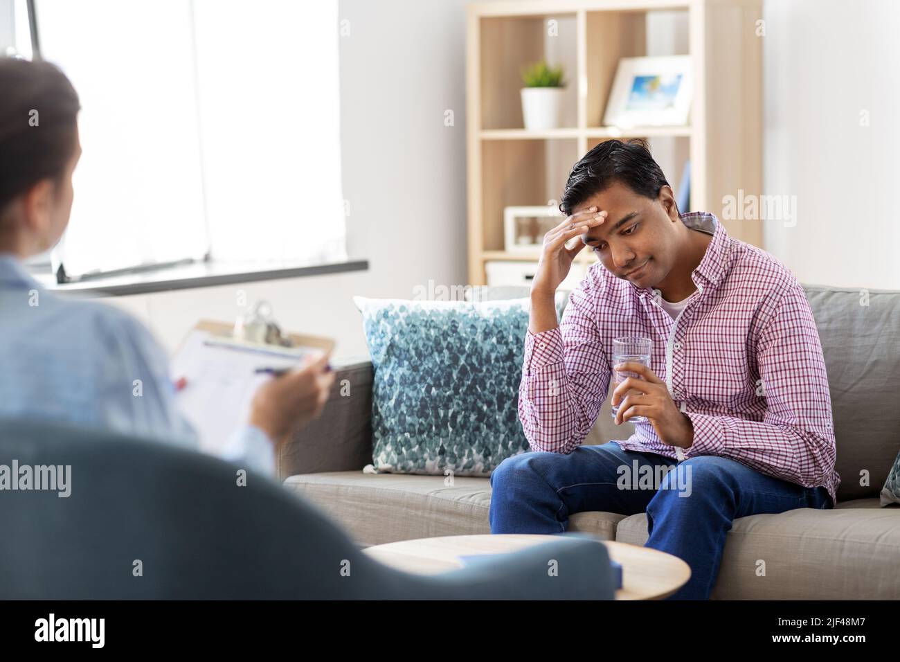 Depression therapy session hi-res stock photography and images - Alamy