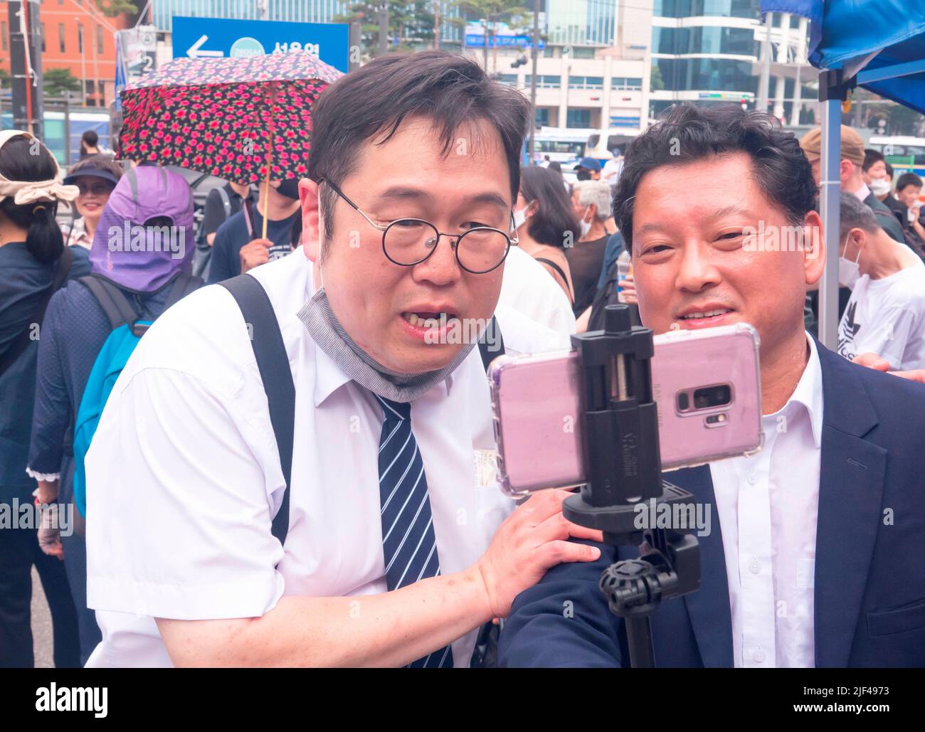 Kim Yong-Min, June 25, 2022 : South Korean progressive political pundit ...