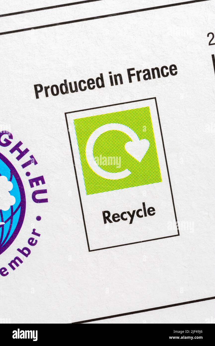 Widely recycled symbol hi-res stock photography and images - Alamy