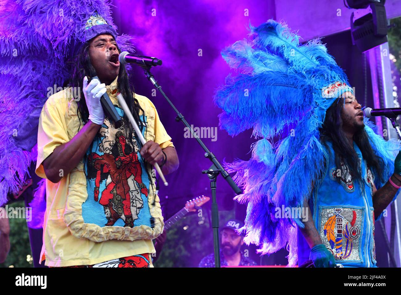 Cha Wa performing at the Green River Festival Stock Photo - Alamy