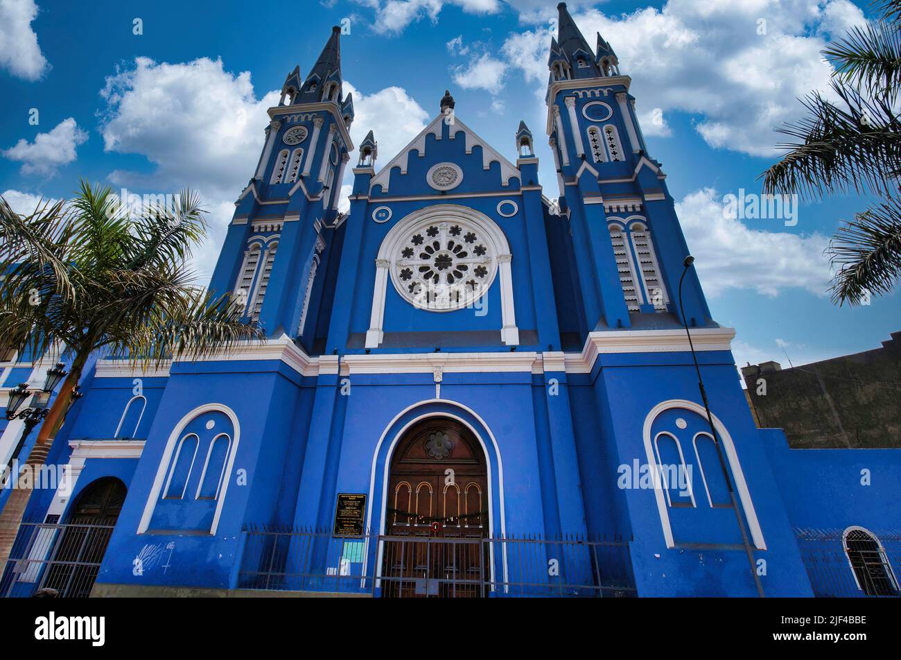Church of la recoleta in Lima Peru Stock Photo - Alamy
