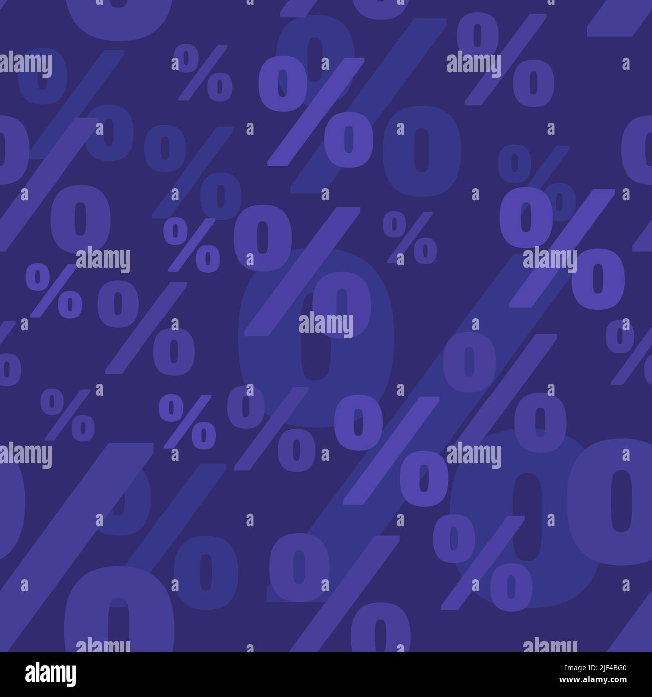 Sale banner background. Percent sign vector texture. Dark blue color ...