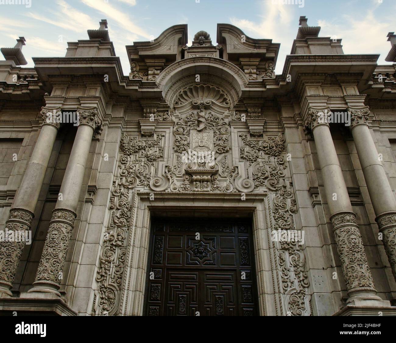 The Historic Center of Lima the famous and characteristic capital of ...