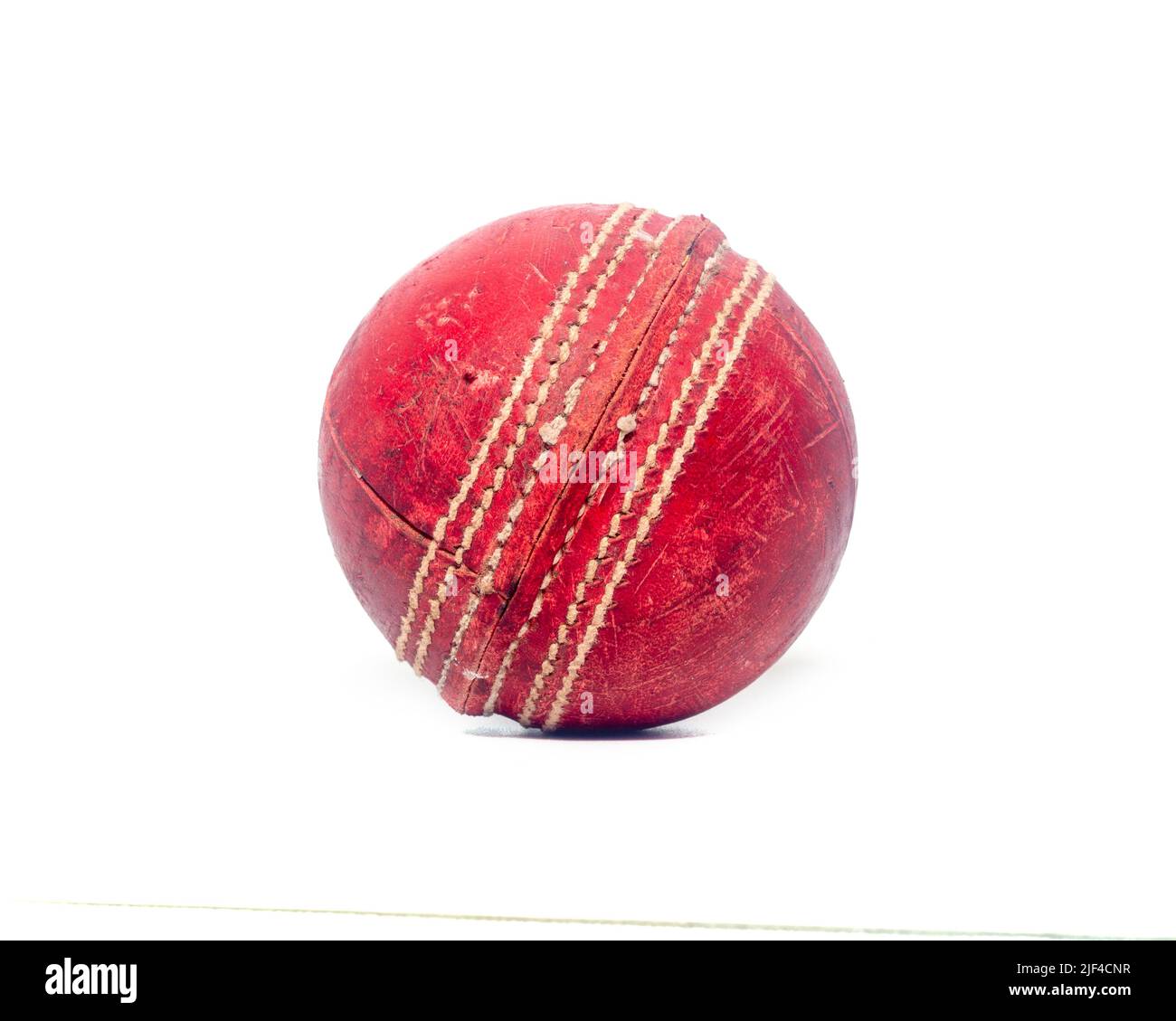 Cricket ball red leather old hi-res stock photography and images - Alamy