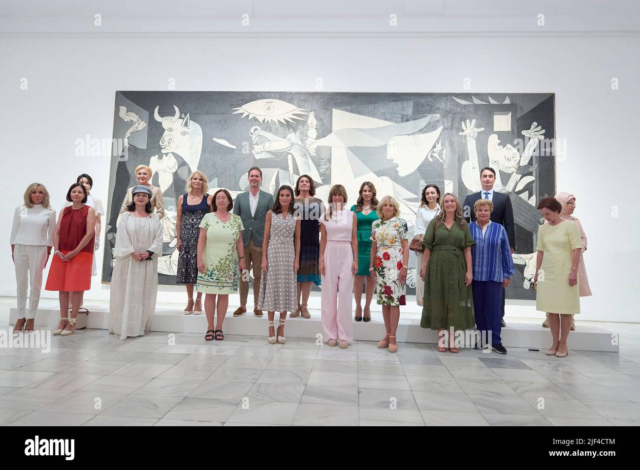 Madrid, Madrid, Spain. 29th June, 2022. Queen Letizia of Spain ...