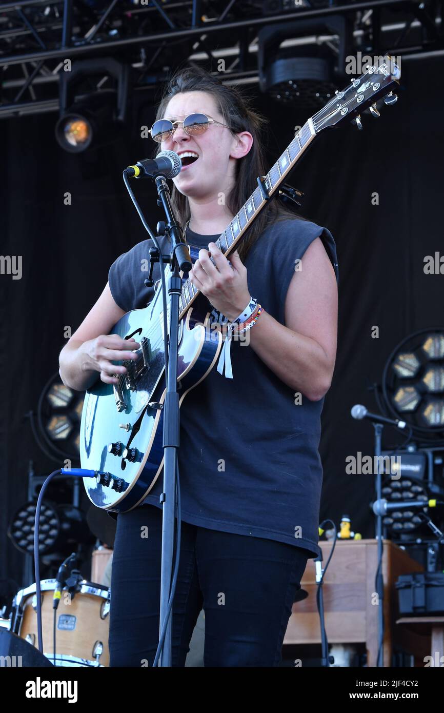 Katie Pruitt performing at the Green River Festival Stock Photo - Alamy