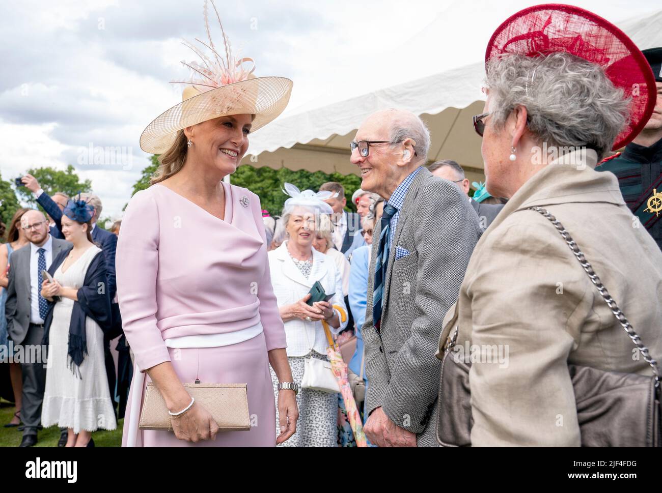 Sophie Wessex, known as the Countess of Forfar while in Scotland, meets ...