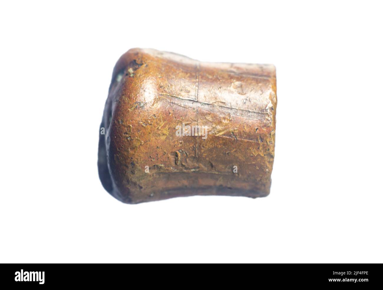 9 mm carbine bullet head, isolated on white background Stock Photo - Alamy