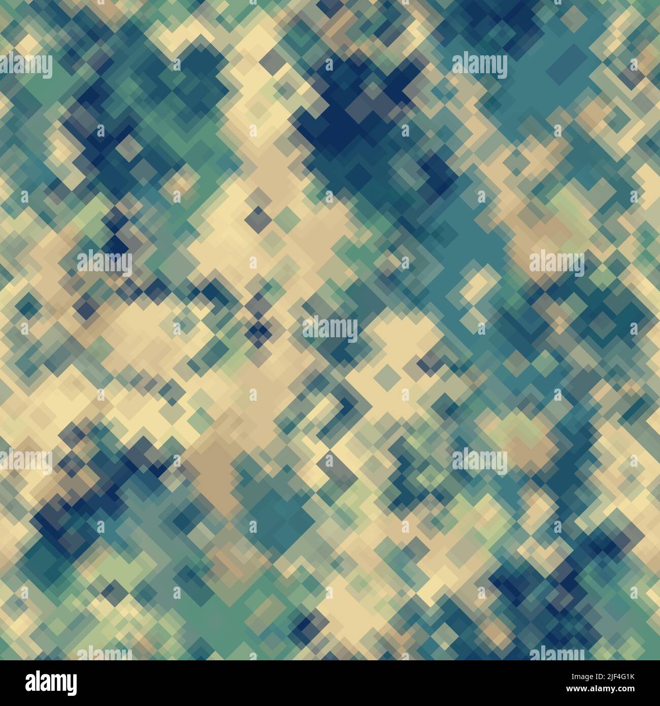 Digital camouflage seamless pattern military geometric camo background ...