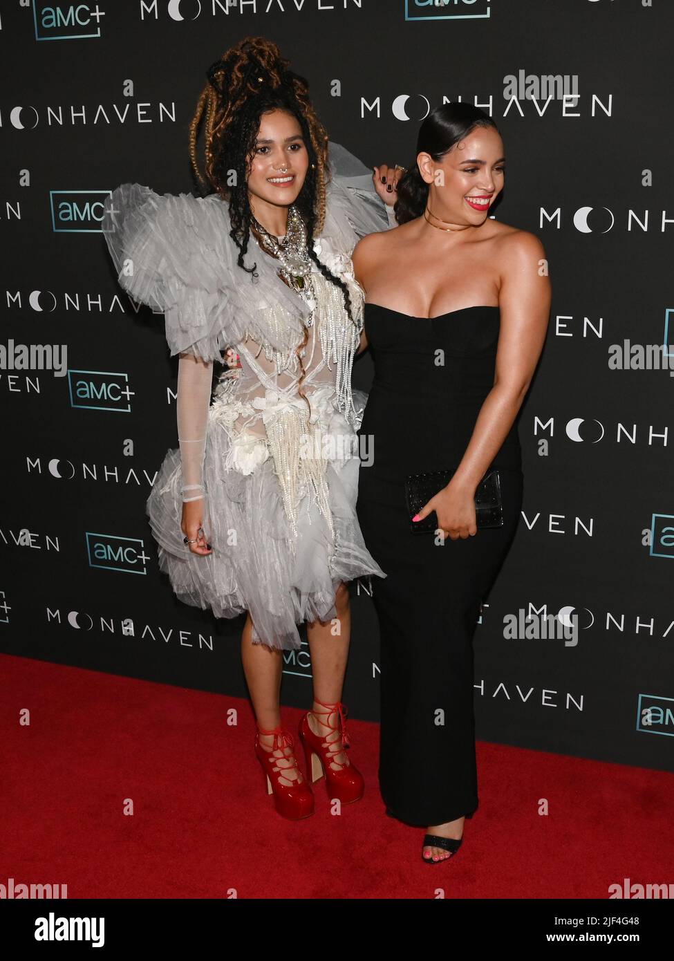 Los Angeles, California, 28 June 2022 - - Emma McDonald and Yazzmin ...