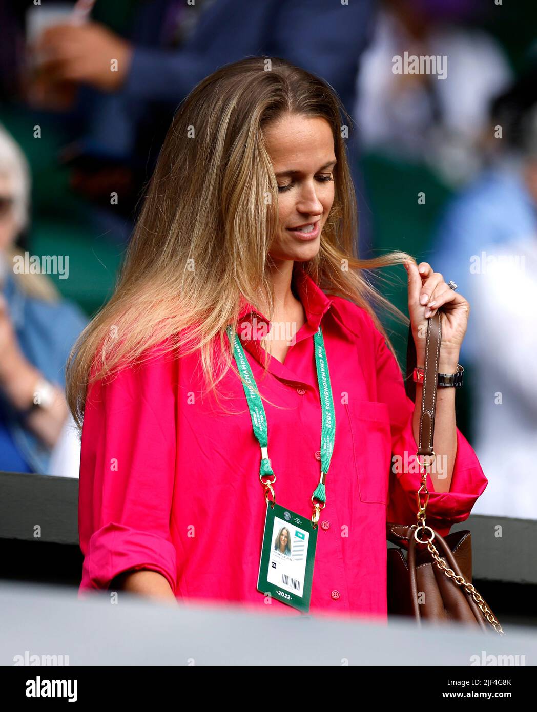 Kimberly Murray, wife of Great Britain's Andy Murray, during day three ...