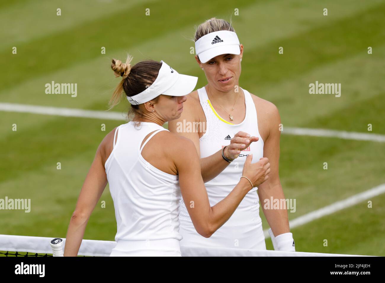 Magda linette wimbledon hi-res stock photography and images - Alamy