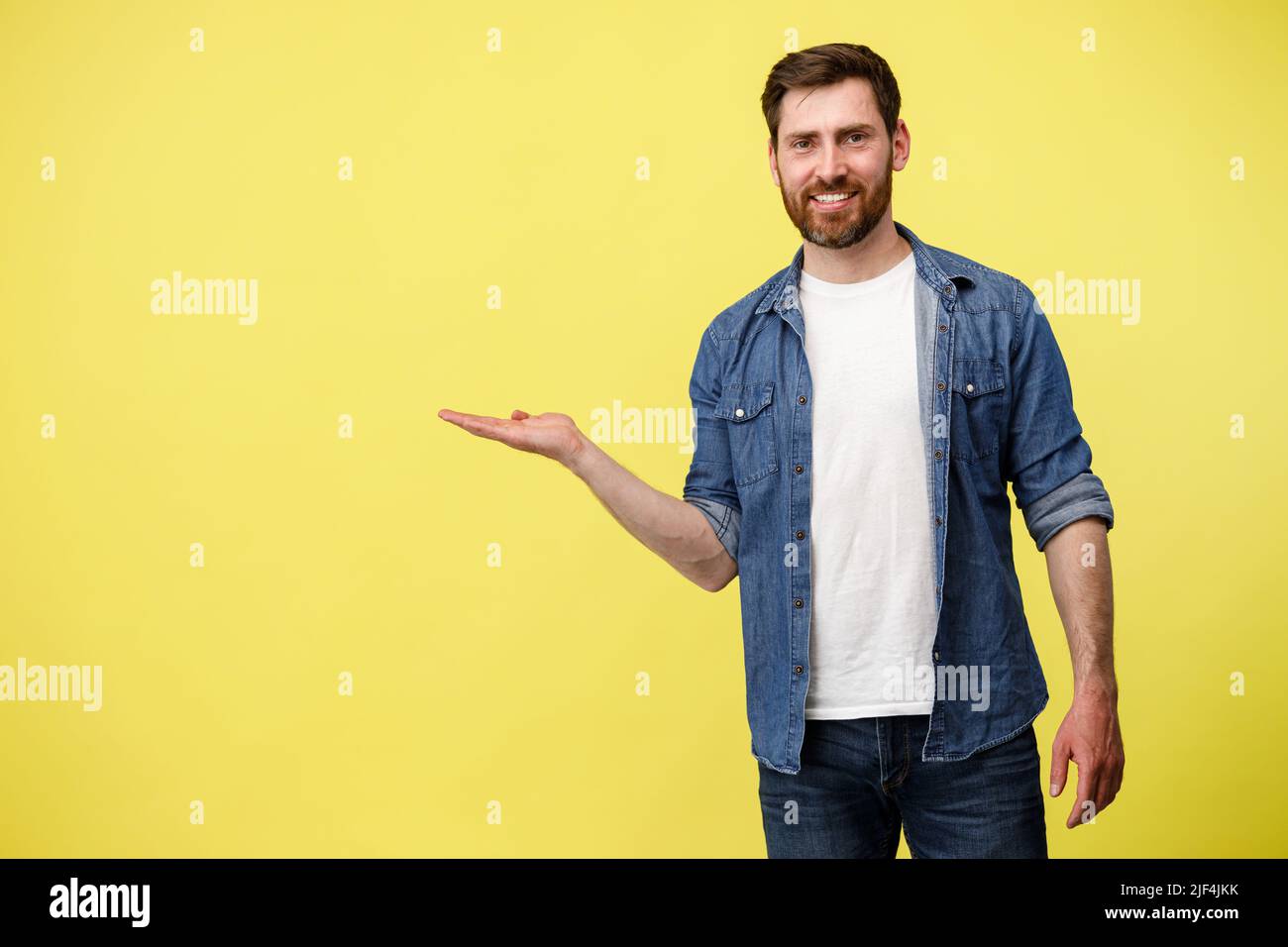 Man stands smiling showing hi-res stock photography and images - Alamy