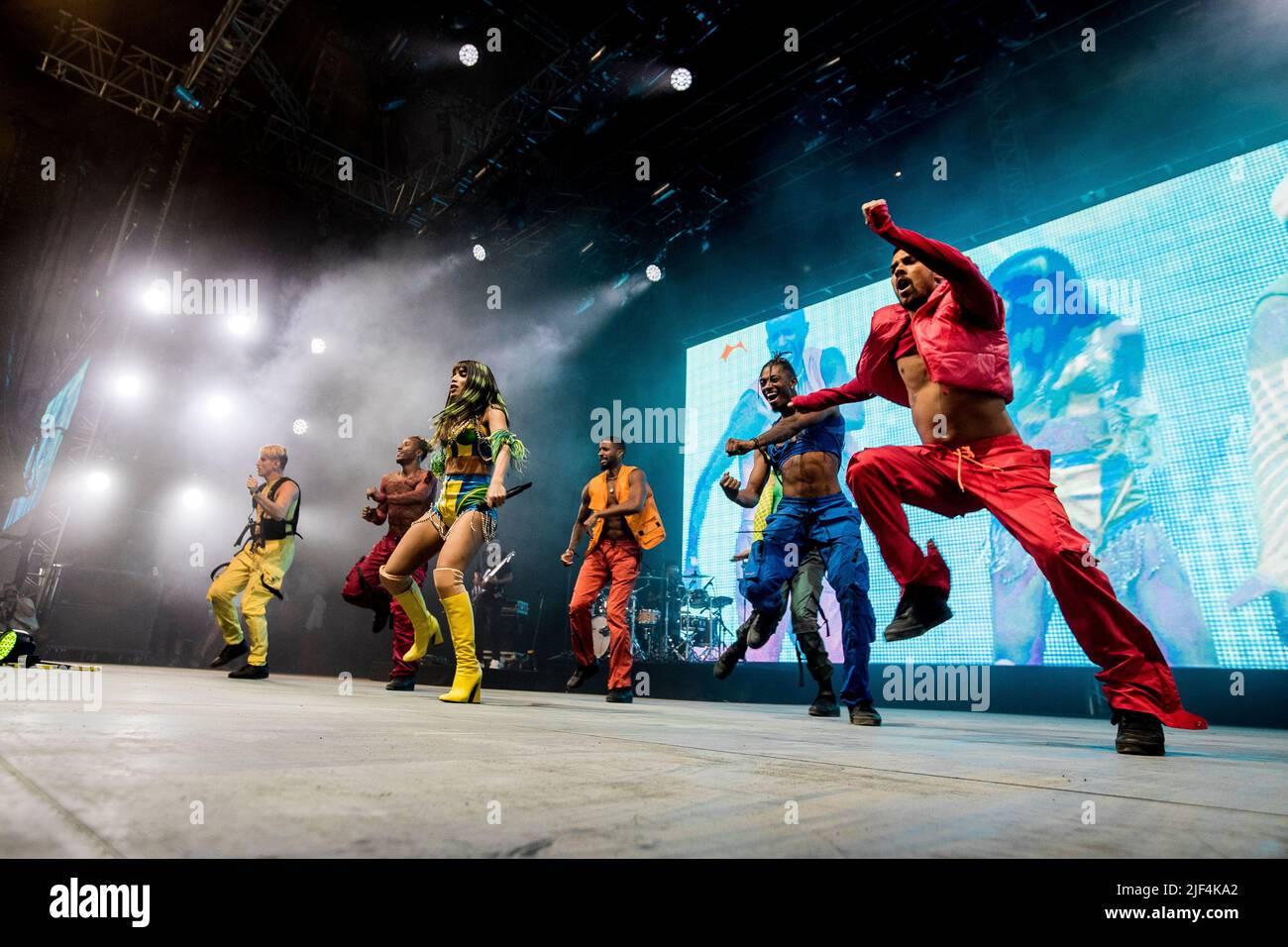 Roskilde, Denmark. 29th June, 2022. The Brazilian singer Anitta ...
