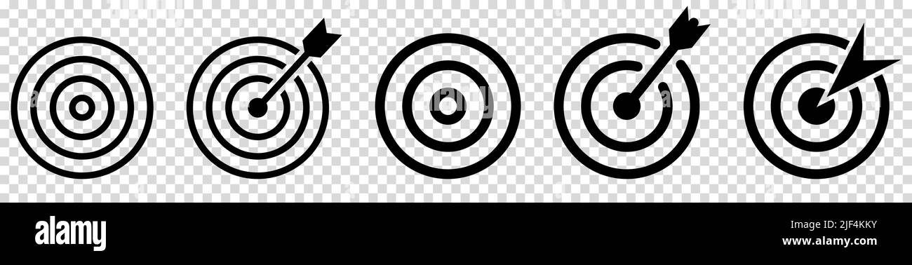 Target goal icons. Target, call, goal sign. Vector illustration ...