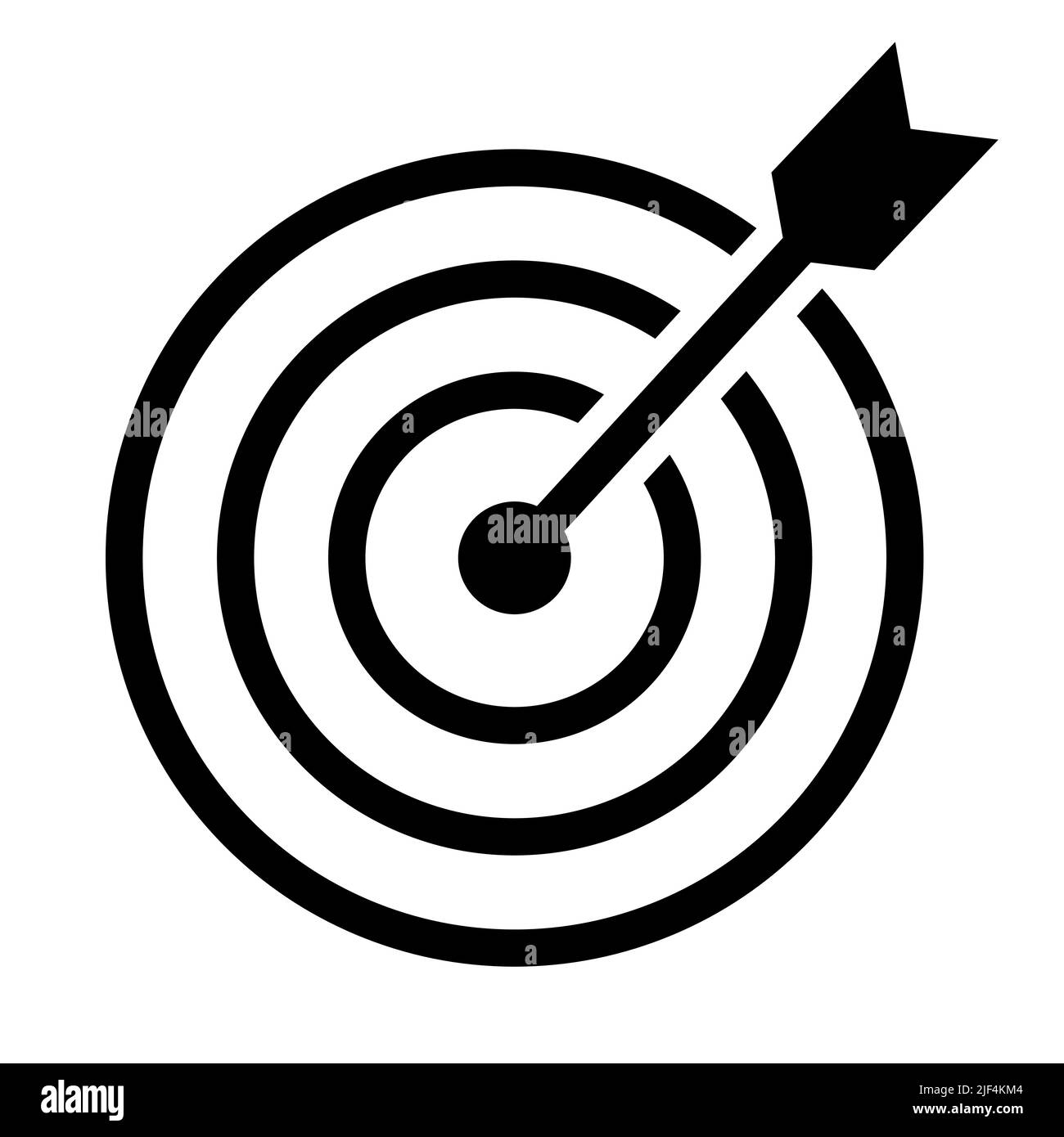 Target icon. Symbol for website design, logo, app, UI. Vector ...