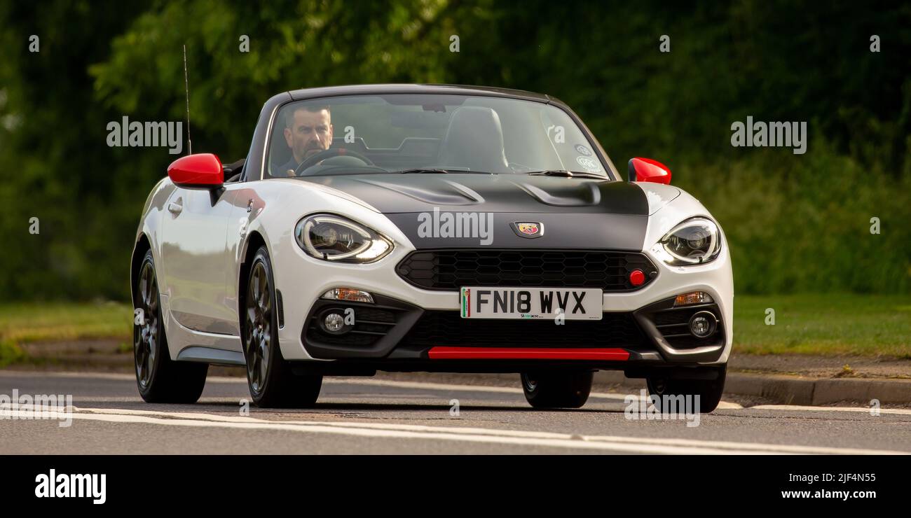 2018 Abarth 124 Spider Stock Photo - Alamy