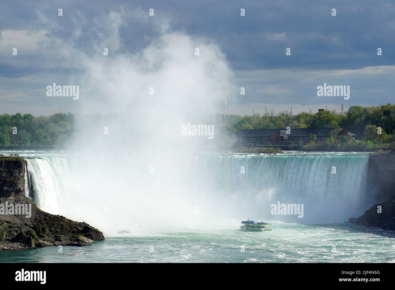 Horseshoe Falls, Chutes du Fer-à-Cheval, Niagara Falls, les Chutes du ...
