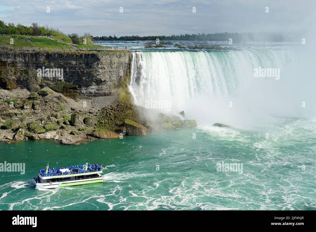 Horseshoe Falls, Chutes du Fer-à-Cheval, Niagara Falls, les Chutes du ...
