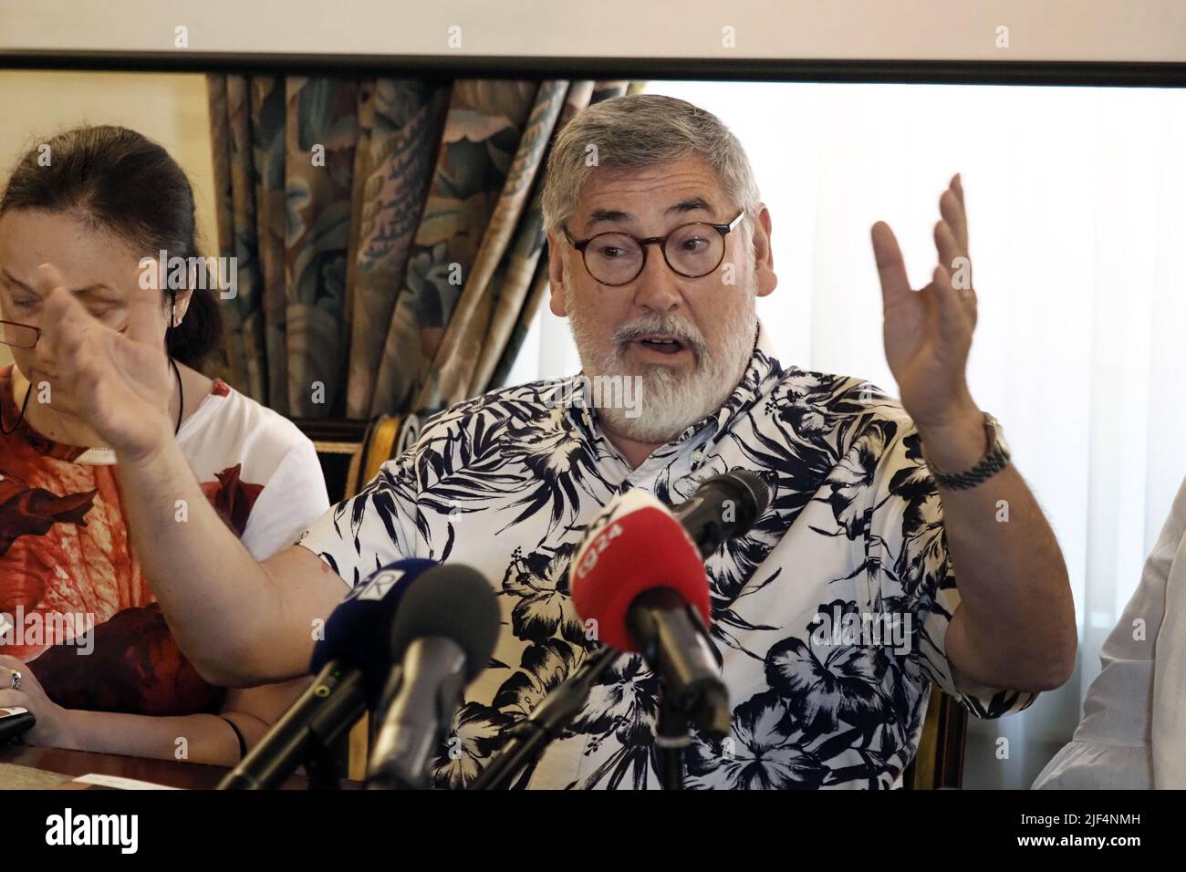 Bologna, Italy. 29th June, 2022. American director John Landis during ...