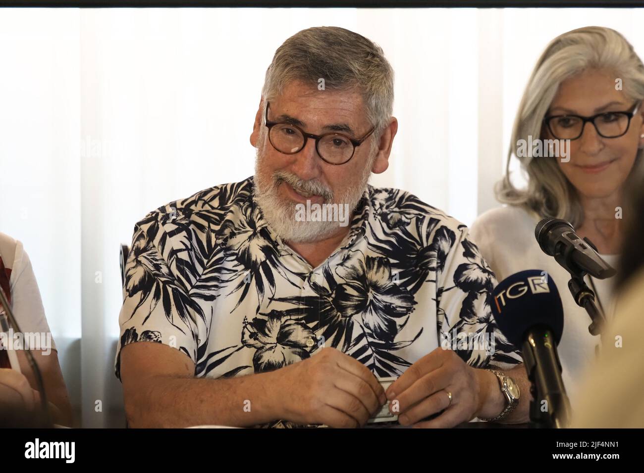 Bologna, Italy. 29th June, 2022. American director John Landis during ...