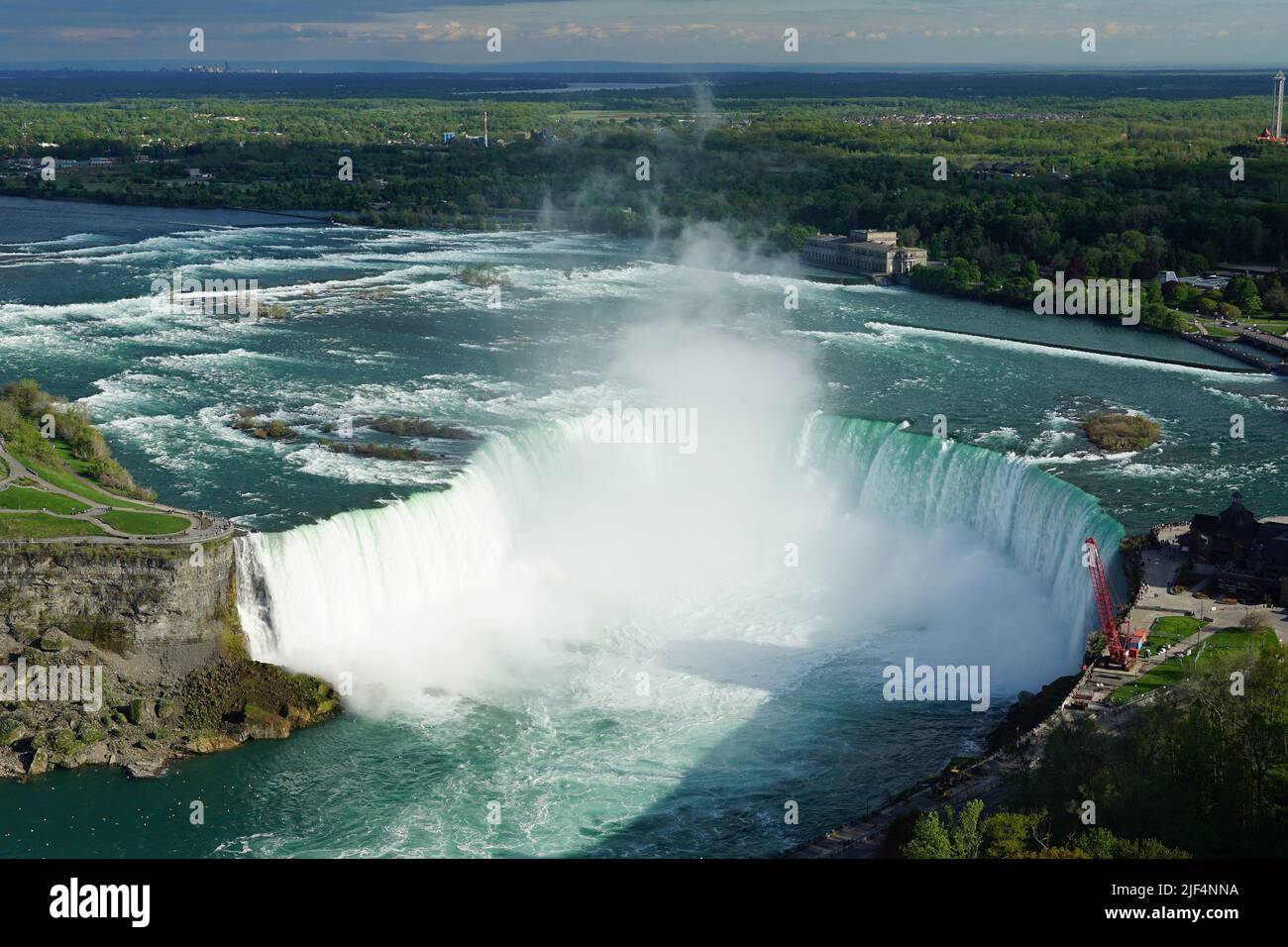 Horseshoe Falls, Chutes du Fer-à-Cheval, Niagara Falls, les Chutes du ...