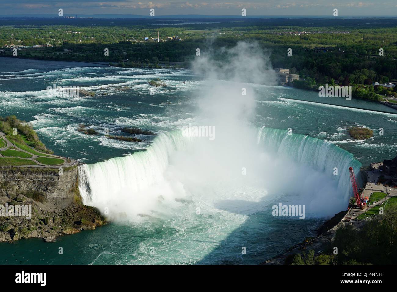 Horseshoe Falls, Chutes du Fer-à-Cheval, Niagara Falls, les Chutes du ...