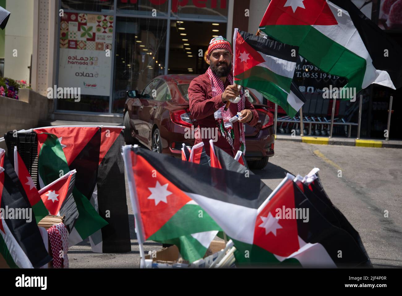 Happy independence day jordan hi-res stock photography and images - Alamy