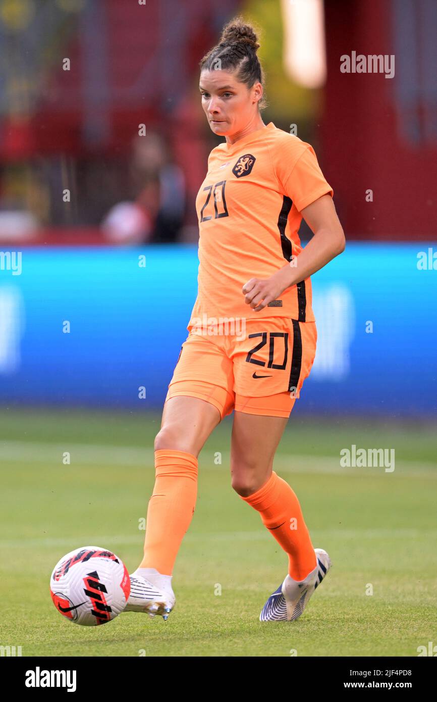 Enschede - Dominique Janssen of Holland women during the Women's World ...
