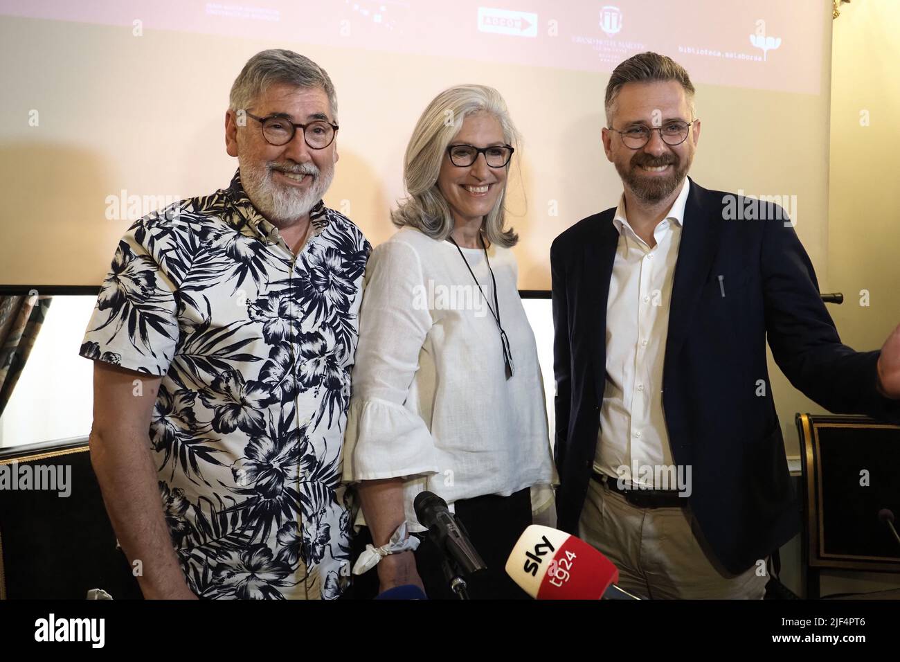 June 29, 2022, Bologna, Italy: American director John Landis and his ...
