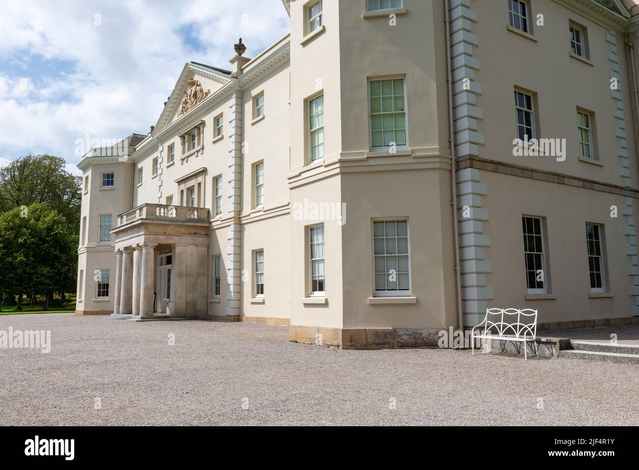 Plymouth.Devon.United Kingdom.August 6th 2021.View of Saltram house in ...