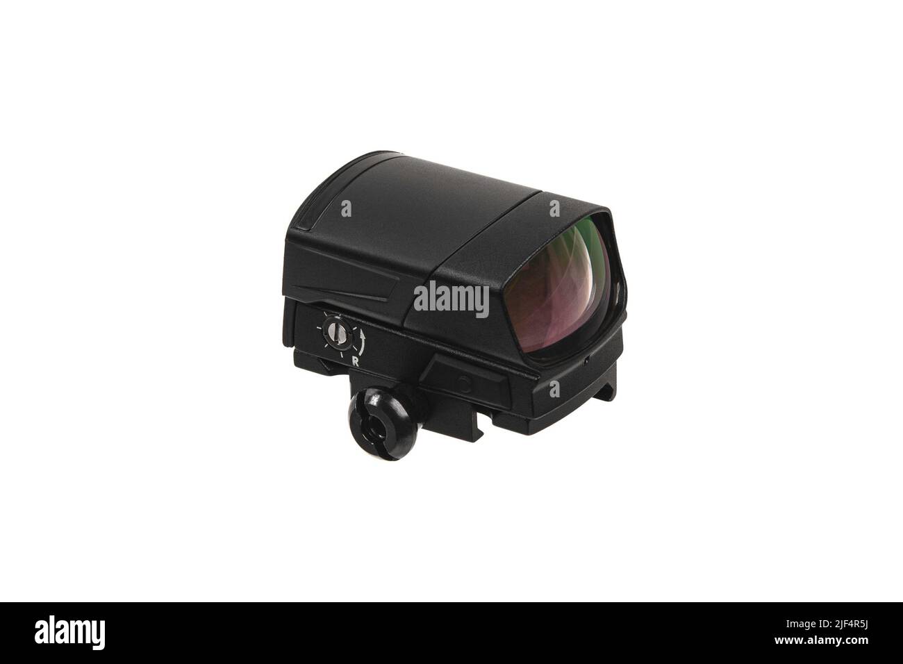 Modern optical collimator sight. Aiming device for shooting at short ...