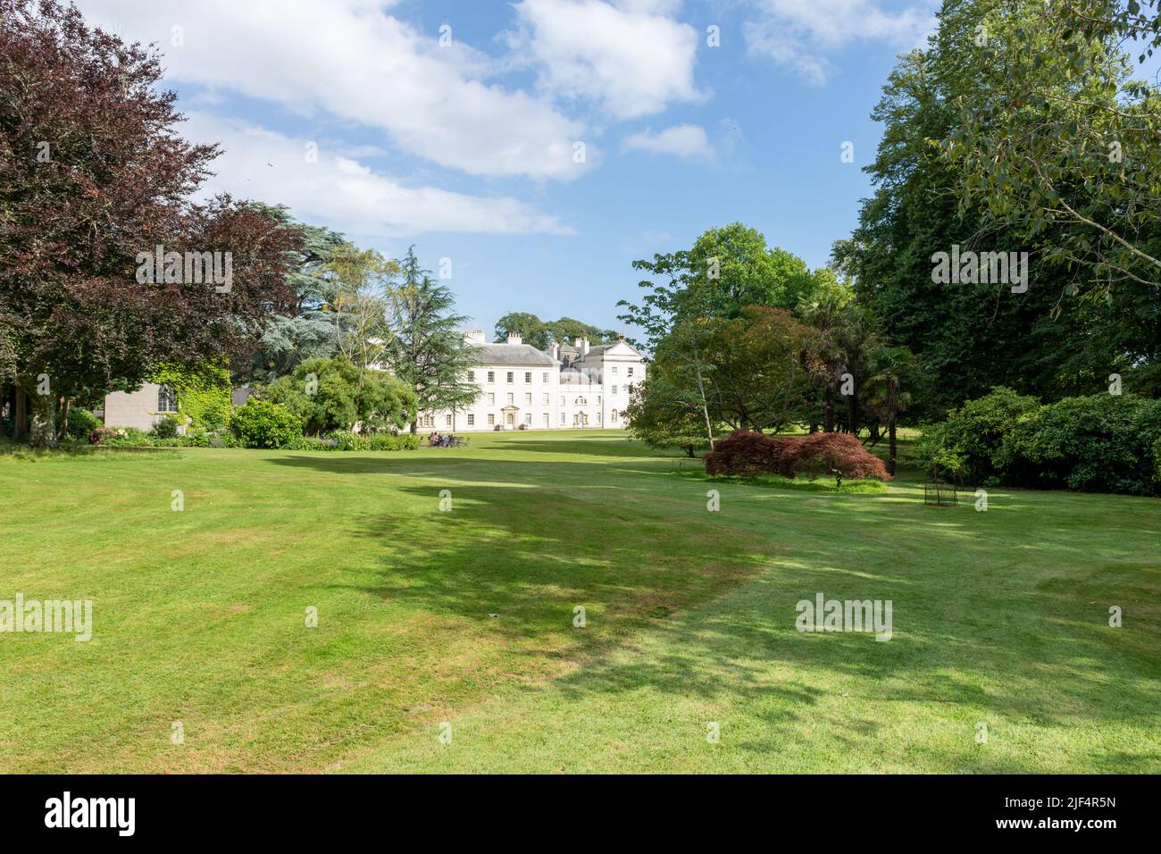 Plymouth.Devon.United Kingdom.August 6th 2021.View of the west front of ...