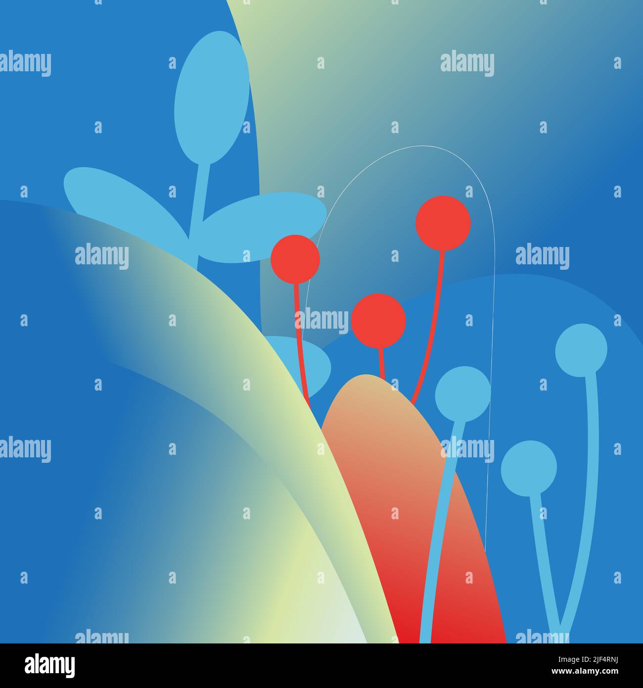 Leave cover Stock Vector Images - Alamy
