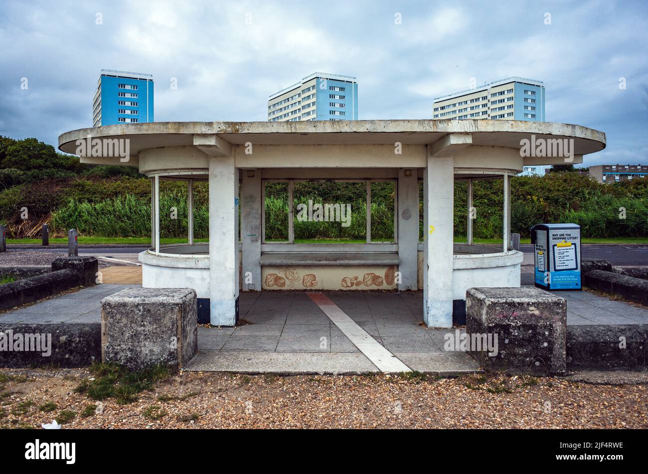 High-Rise tower blocks, Weston Shore, Southampton, England UK Stock ...