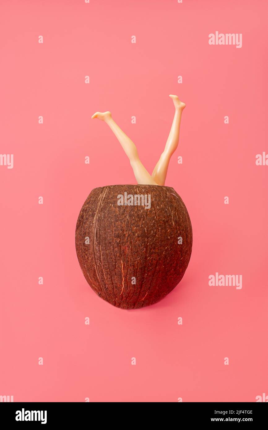 Doll legs concept pastel hi-res stock photography and images - Alamy