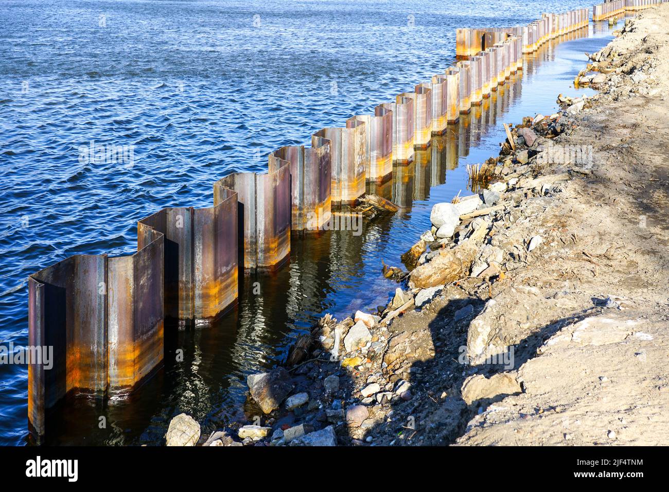 River Bank Retaining Wall