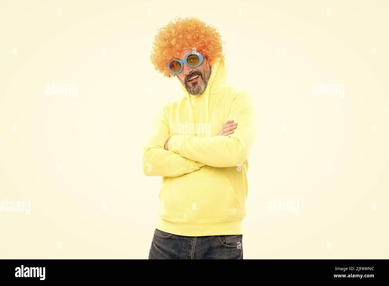 Looking somewhat eccentric and bizarre. Eccentric man wear sunglasses ...