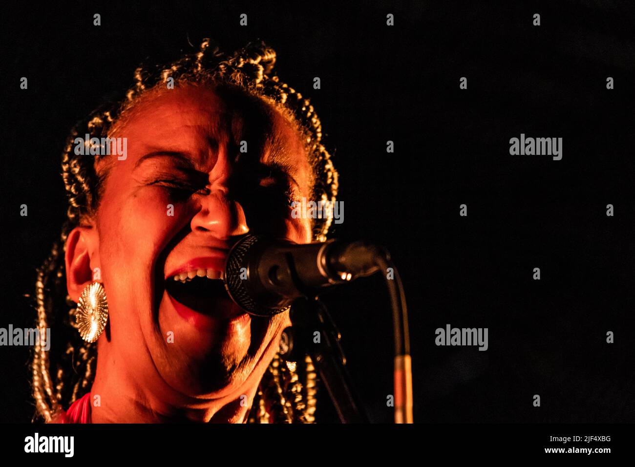 Roskilde, Denmark. 29th June, 2022. The Brazilian singer, songwriter ...