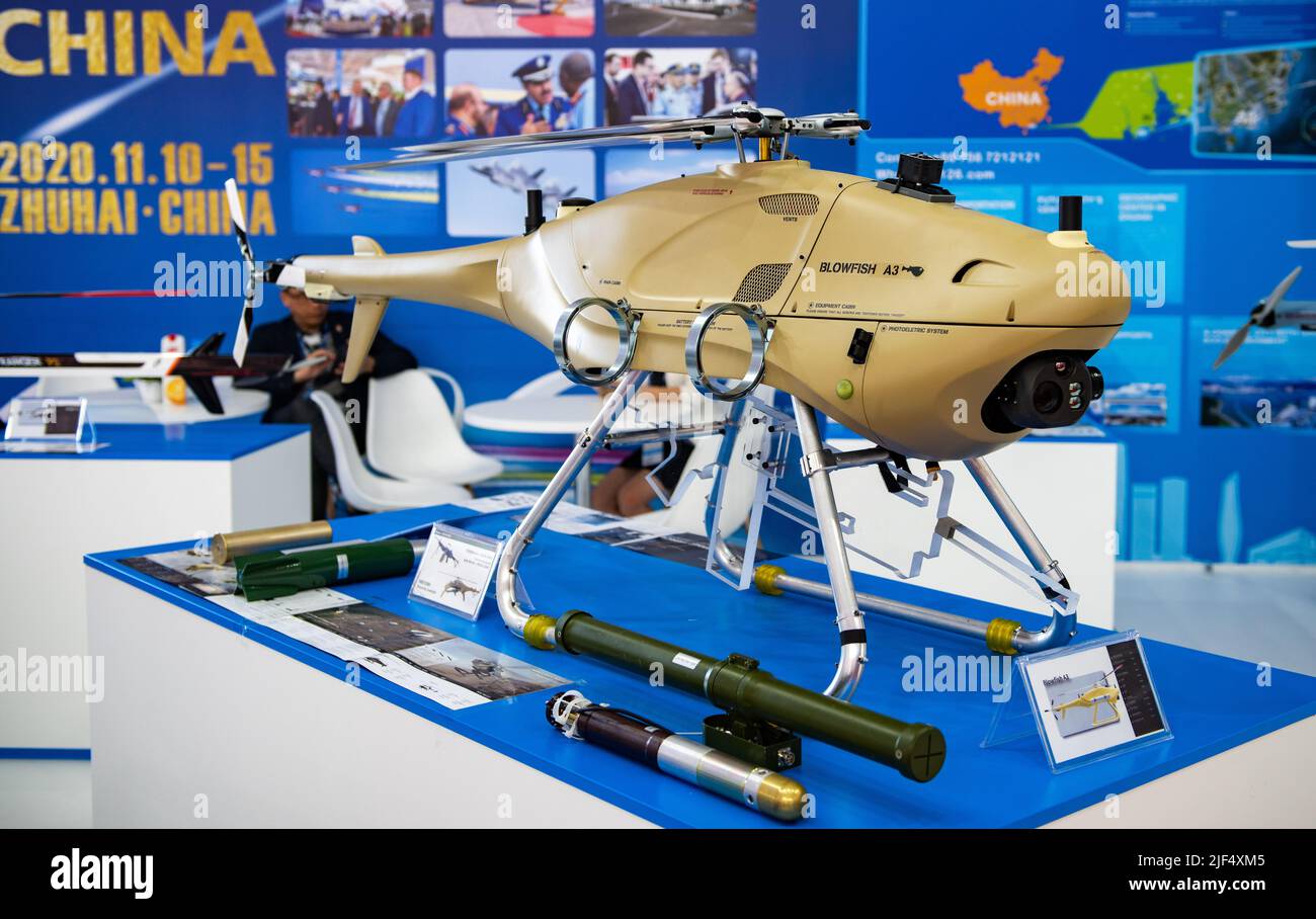August 30, 2019, Moscow region, Russia. A mock-up of the Chinese ...