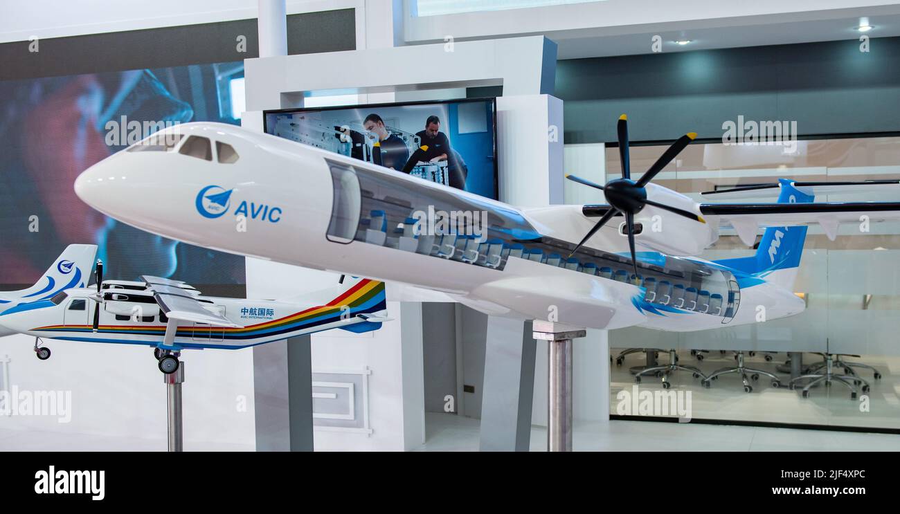 August 30, 2019, Moscow region, Russia. The layout of the Chinese ...