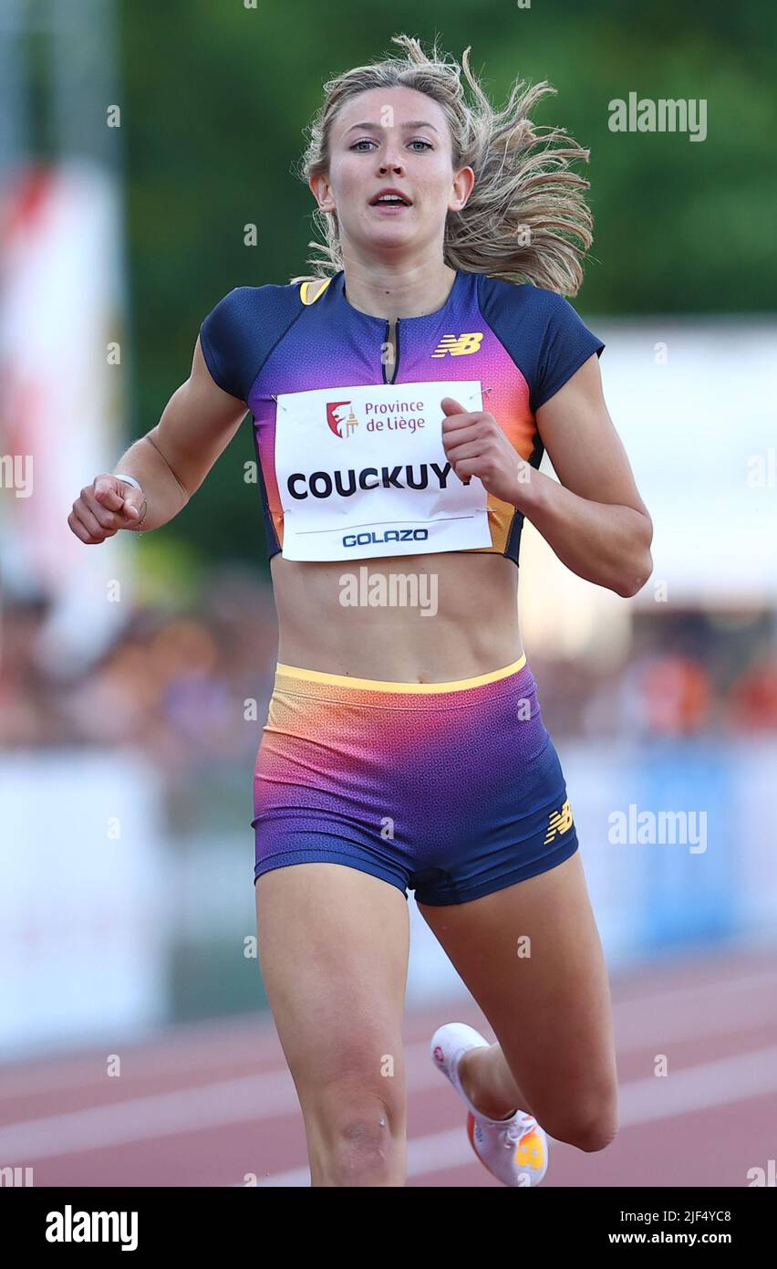 Belgian Paulien Couckuyt pictured during the 'Meeting International d ...
