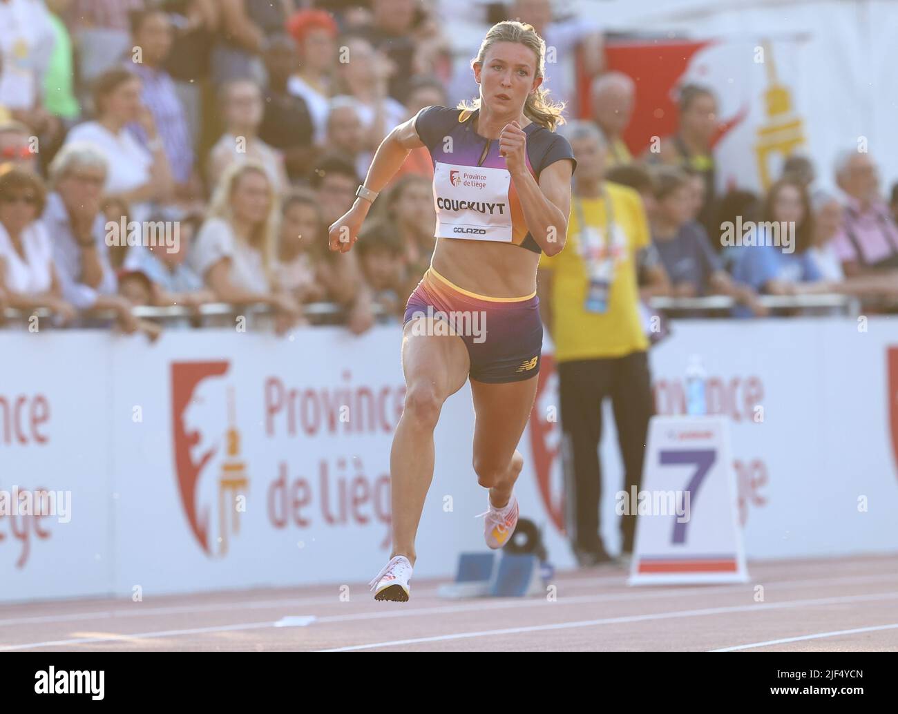 Belgian Paulien Couckuyt pictured during the 'Meeting International d ...