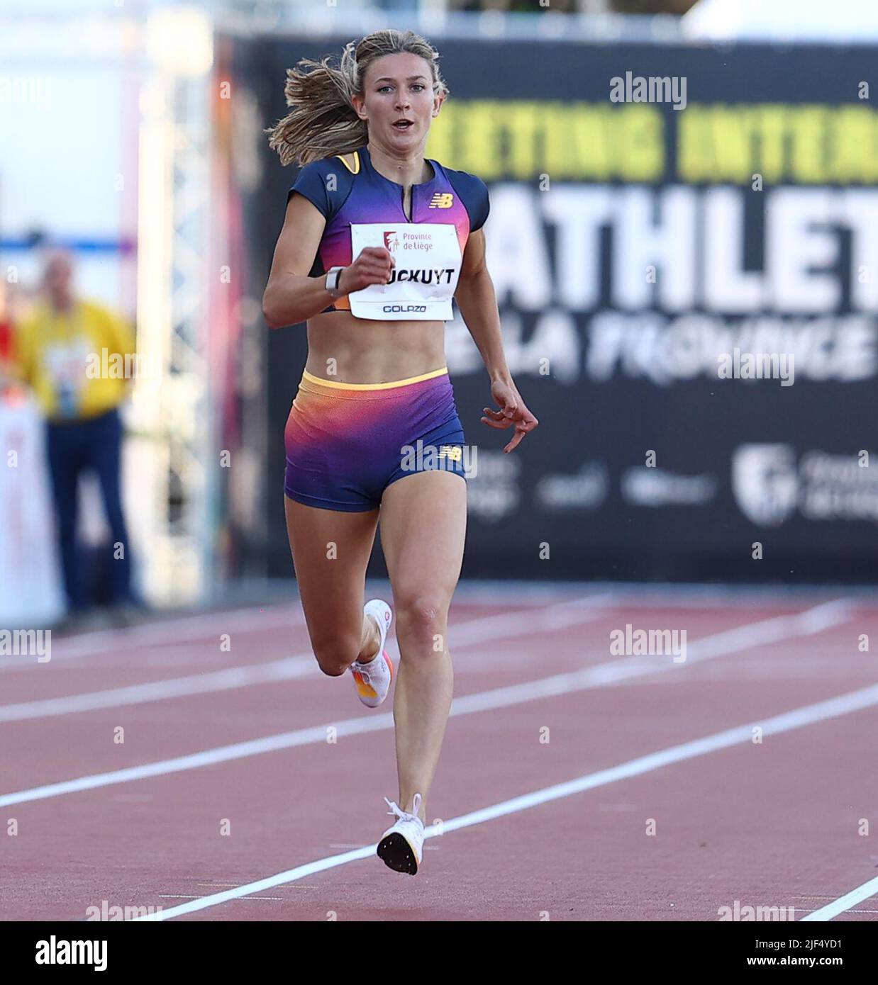 Belgian Paulien Couckuyt pictured during the 'Meeting International d ...