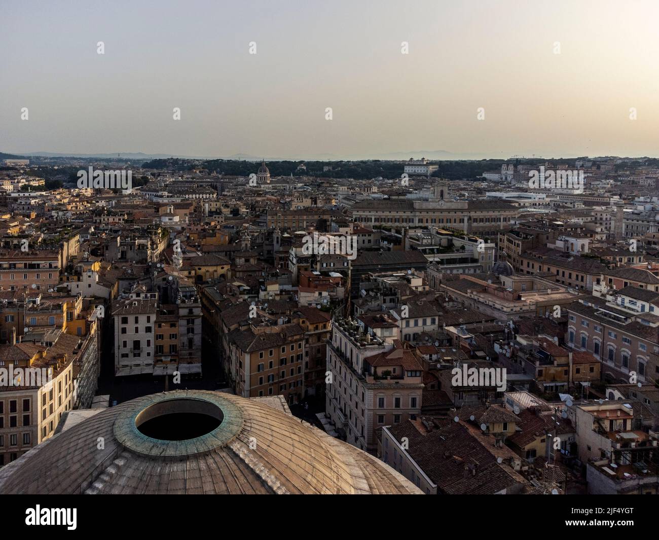 Rome from drone hi-res stock photography and images - Alamy