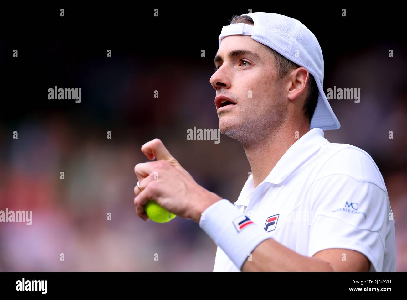 John isner umpire hi-res stock photography and images - Alamy
